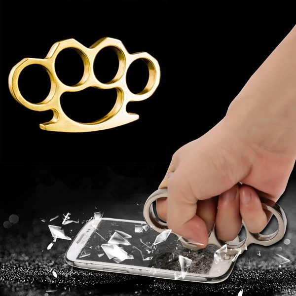 Fiberglass alloy finger tiger four finger self-defense weapon four ...