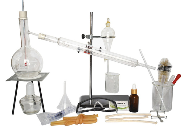 500ml Essential Oil Distiller Alcohol Distiller Water Purification Lab ...