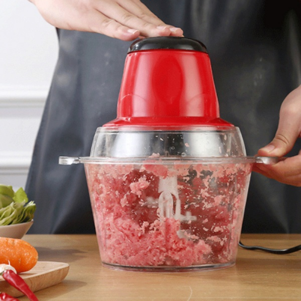 New 220V 2L Electric Blender Food Chopper Meat Bowl Mixer Processor ...