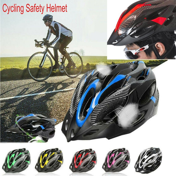 1pcs Bicycle Mountain Bike Integrated Forming Helmet Unisex Head ...