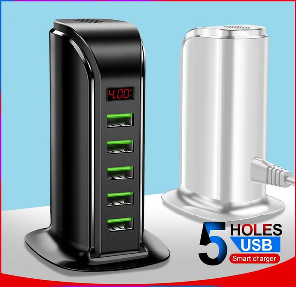 4ports / 5-por tMultifunction Multi-USB Charging Station Hub Base Wall ...