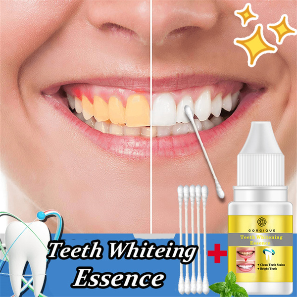 Teeth Whitening Liquid Yellow Smoke Teeth Stains Removal Liquid Teeth ...