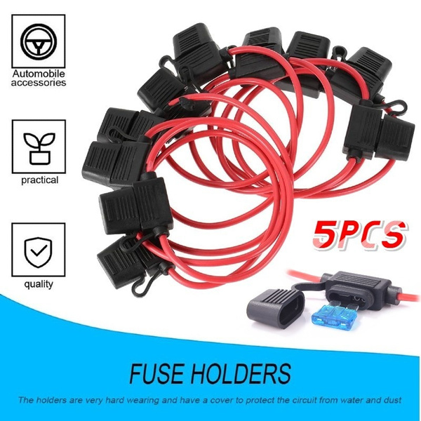 5 Pcs Universal Car Truck Blade Fuses Standard Fuse Assortment Kit 12V ...