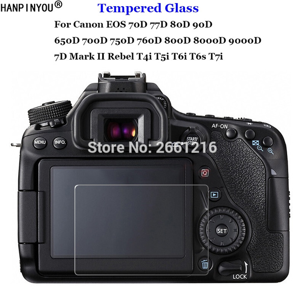 For Canon EOS 70D 77D 80D 90D 650D 700D 750D 760D 800D 8000D 9000D 6D 7D Mark II Rebel T4i T5i ...