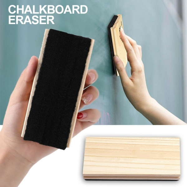 1Pc New Blackboard Whiteboard Felt Eraser Rubber Chalkboard Duster ...