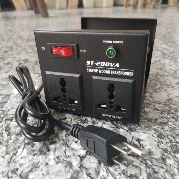 Voltage Converter Lifting Transformer 220V To 110V Circuit Breaker Protection | Wish