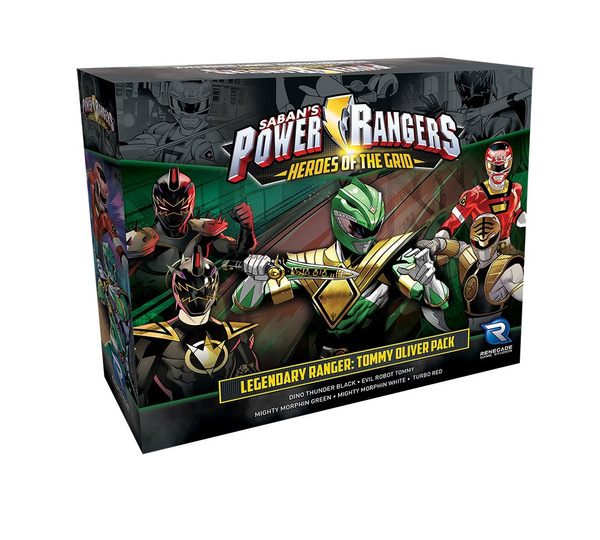 Power Rangers: Heroes of the Grid Legendary Ranger: Tommy Oliver Pack ...