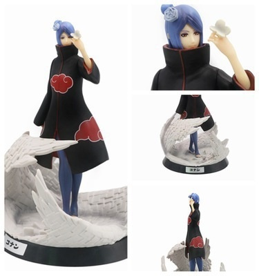 Naruto Konan Action Figure Shippuden Akatsuki Konan Standing GK Figure ...