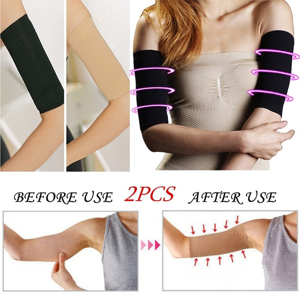 2PCS Women Beauty Arm Shaper Weight Loss Thin Arm Calorie Off Fat ...