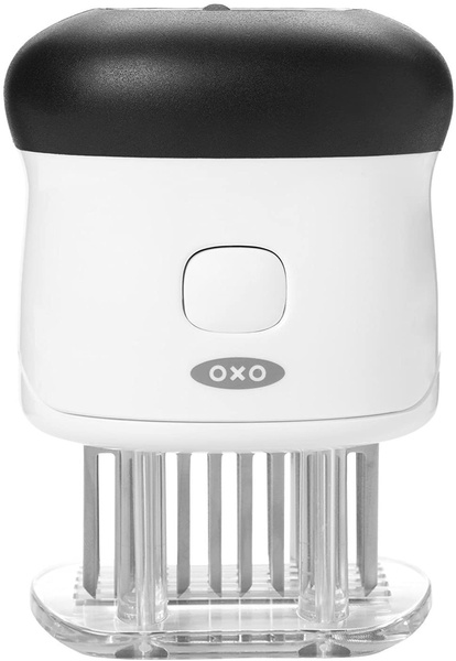 OXO 1269580 Good Grips Easy-Clean Bladed Meat Tenderizer,White,1EA (1 ...