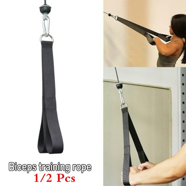 1/2 Pcs Men's Biceps Brachii Triceps Rope Strength Nylon Rope Anti ...