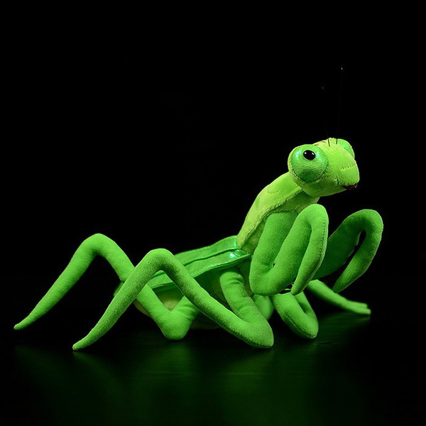 Cute Lifelike The Chinese Mantid Plush Doll Animal Insect Mantis Doll ...