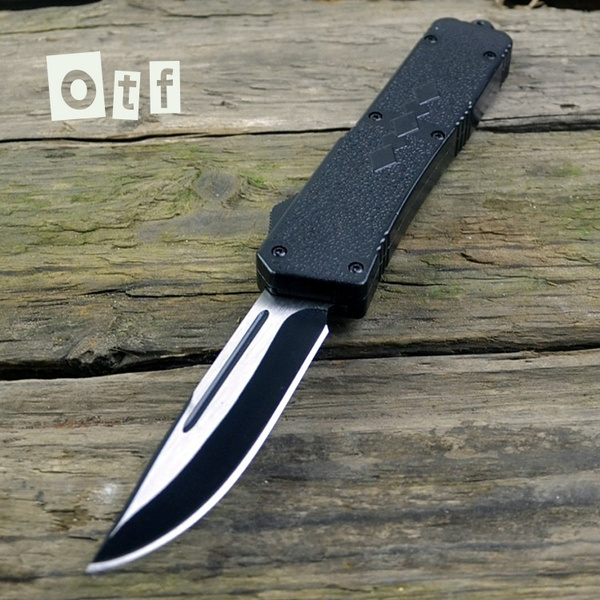 Quick open automatic knife OTF spring knife outdoor knife camp survival ...