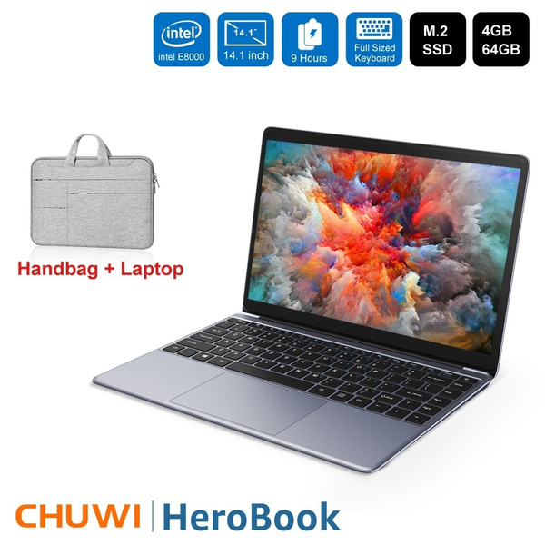 CHUWI Herobook 14.1 Inch Full HD Screen Ultra-thin Notebook E8000 Quad ...