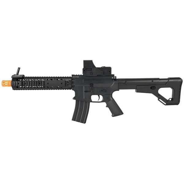 M4 Spring Airsoft Rifle Gun W/ Sight Quad Ris & Adjsutable Stock 6mm Bb ...