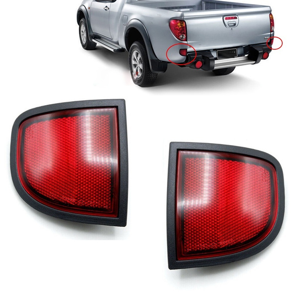 8355A016 Red Tail Rear Bumper Reflector Kit fit For Mitsubishi L200 ...