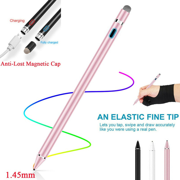 Rechargeable Capacitive Touch Screen Pen Stylus for iPhone iPad ...
