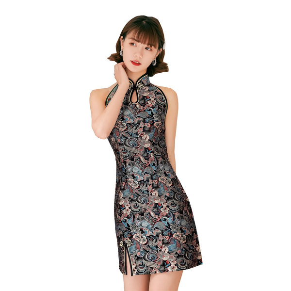 Shanghai Story Floral Embroidery Cheongsam Lingerie for Women Chinese ...