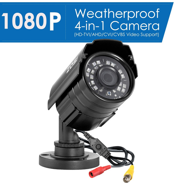 1080P 4-in-1 HD TVI/CVI/AHD/CVBS 2.0MP Hi-Resolution CCTV Camera Home ...