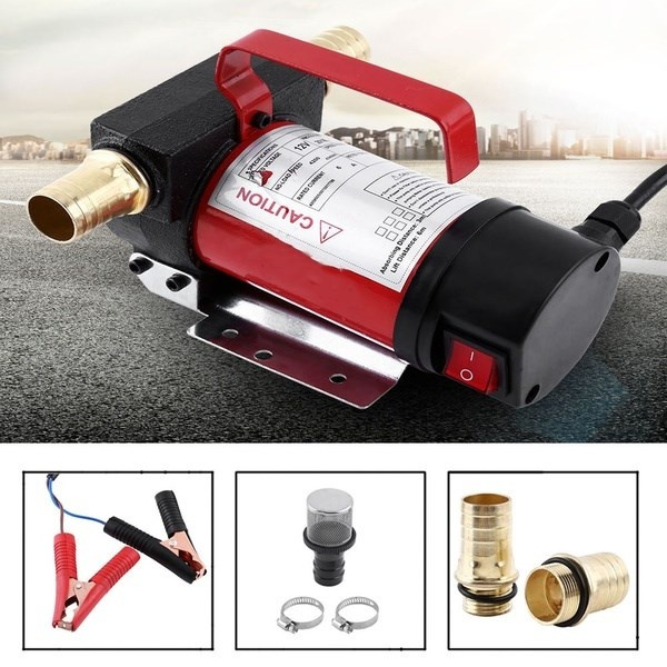 Oil Liquid Fuel Pump 12V 160W Transfer Pump Water Oil Fluid Submersible Electric Diesel Kerosene ...