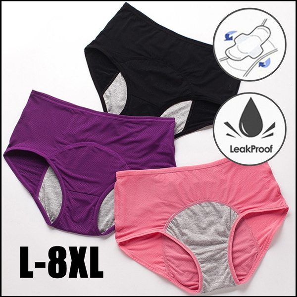 Menstrual Panties Women Sexy Pants Leak Proof Incontinence Underwear ... Menstrual Panties Women Sexy Pants Leak Proof Incontinence Underwear ...