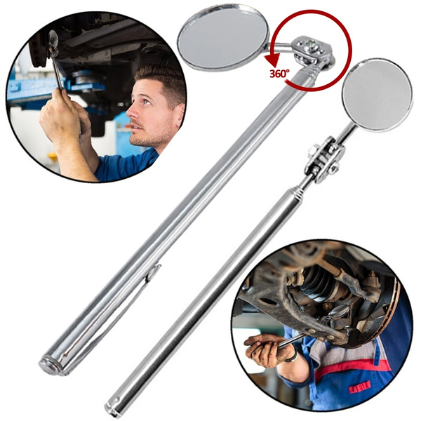 Car Inspection Mirror Folding Telescopic Reflector Welding Chassis ...