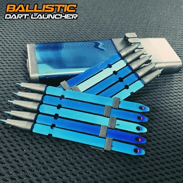 BALLISTIC DART GUN Pistol LAUNCHER Darts Blaster Hunting Shooting ...