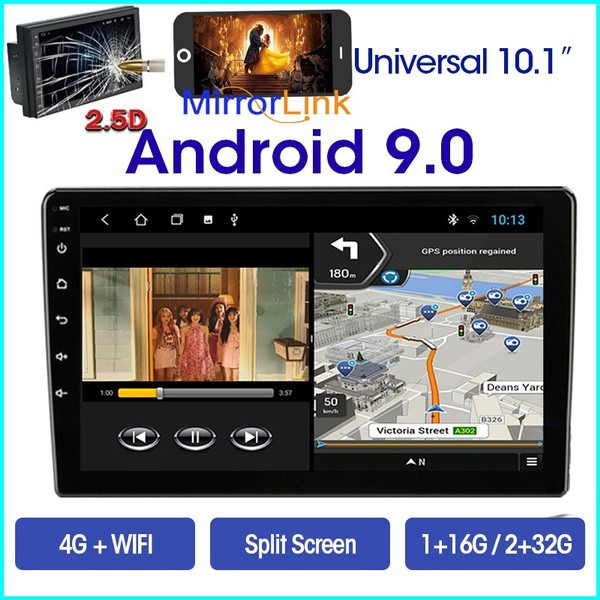 2 Din Android Car Multimedia Video Player 10" Universal 2DIN Stereo Car ...