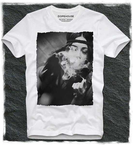 T Shirt Sexy Girl Stoner Dope Swag Weed Grass BONG JOINT POT | Wish