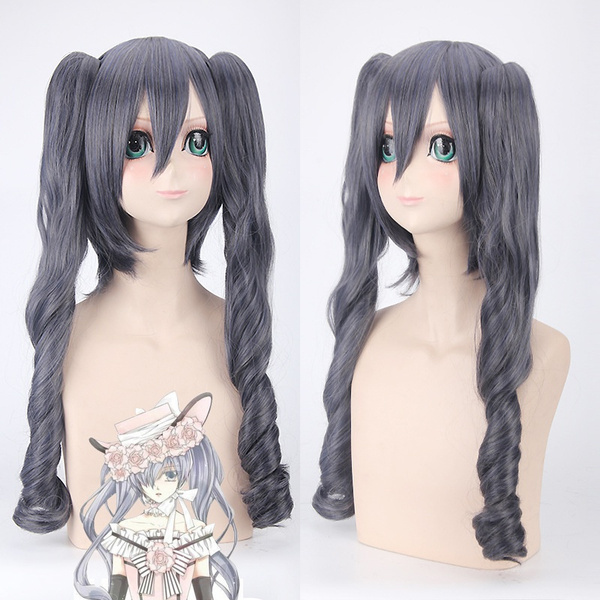 Girls Cosplay Black Butler Ciel Phantomhive Wigs for Women Kuroshitsuji ...