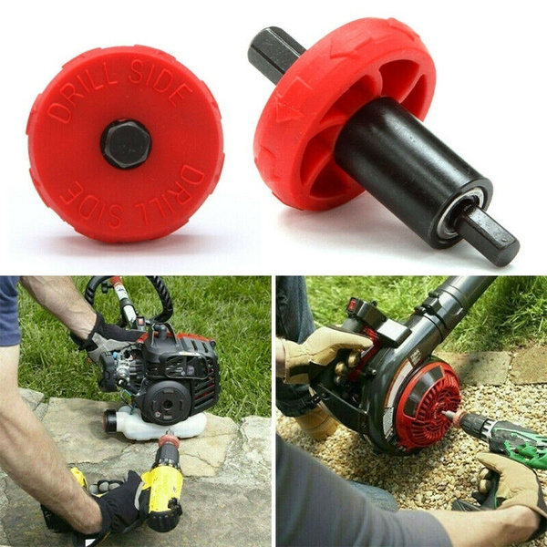 Jump Start Electric Engine Easy Starter Drill Bit Adapter Plug Button ...