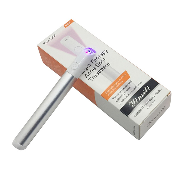 Acne Remover Red/Blue LED Light Dight Therapy Acne Spot Treatment ...