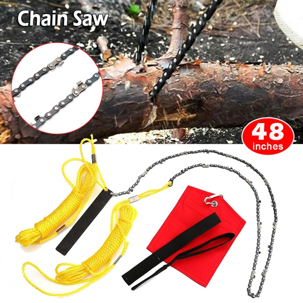 Outdoor Chain Saw Hand High Twig Saw Chain Saw Set High Reach Limb Rope ...