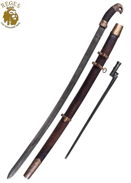Original Aged Russian Shashka with Bayonet Adventurer Crusader Medieval ...