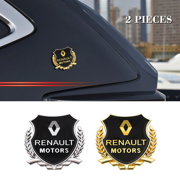 2pcs/lot 3D Metal Car Side Door Badge Stickers Side Window Emblem ...