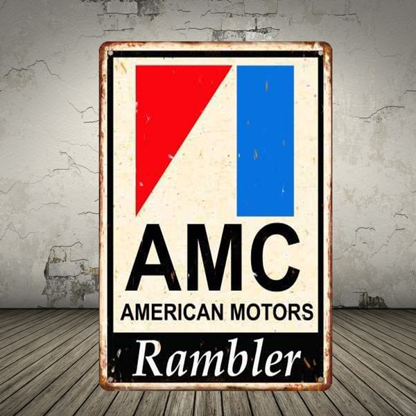 Amc American Motors Corporation Cartoon Film Series Printing Retro Iron ...