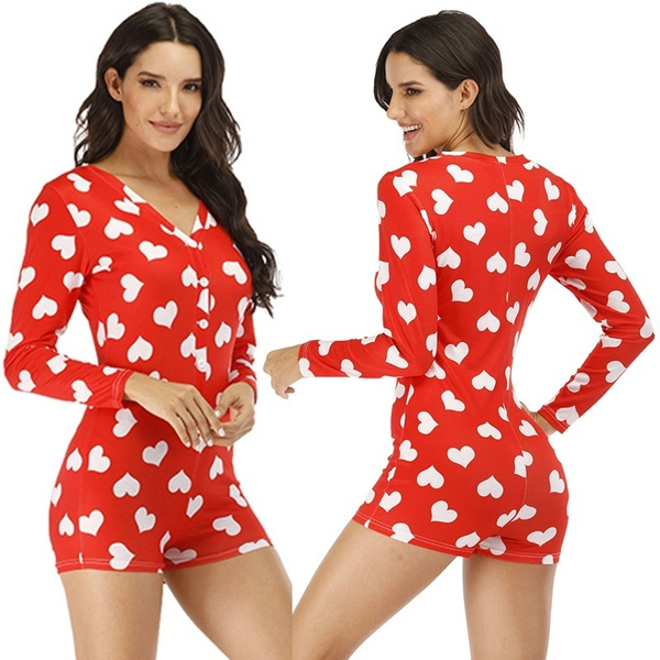 Heart Shape Patterns Adult Romper, adult one piece, abdl romper, adult ...