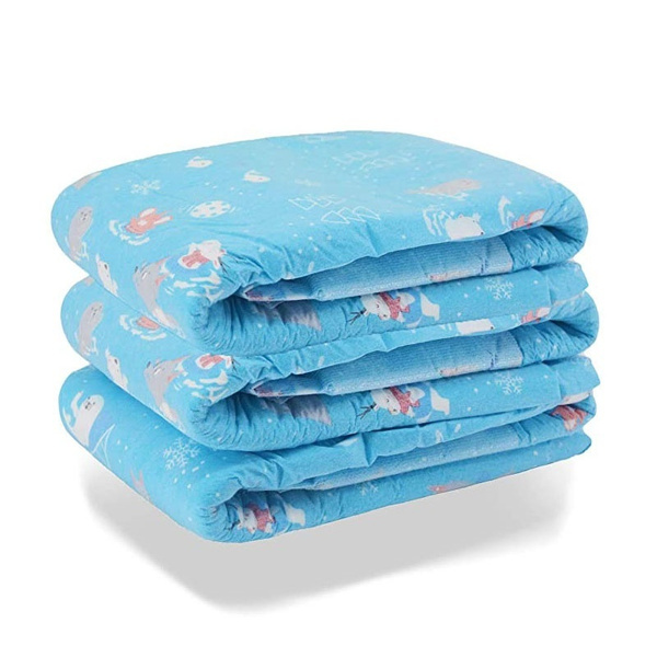 Adult Baby Diaper Lovely Print Patterns Elastic Waist ABDL Adult Diaper ...