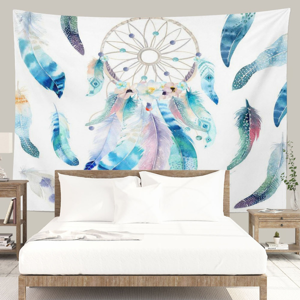 Psychedelic Tapestry Tapestry Large Tapestry Dreamcatcher Wall Tapestry ...