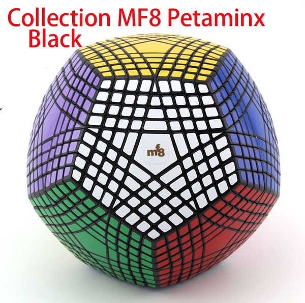 Collection MF8 Petaminx Black Stickered Magic Cube puzzle collected ...