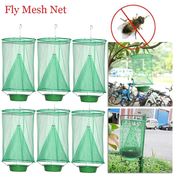 Outdoor Folding Mosquito Capture Catching Fly Mesh Net Hanging Trap ...