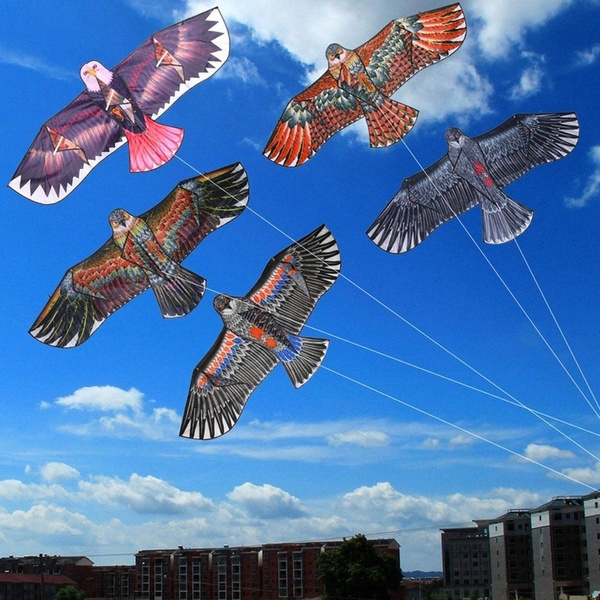 3D 1.1m eagle kite children big flying bird kite flying bird kite ...