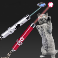 Creative Funny Pet LED Laser Toy Cat Laser Pointer Pen Interactive Toy ...