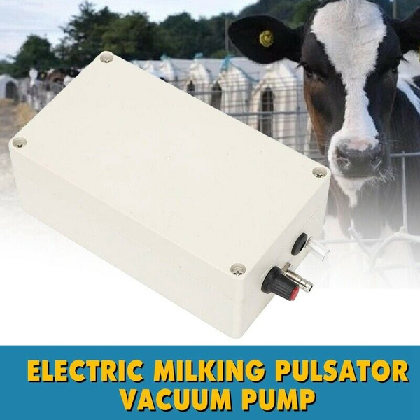 Electric Milking Pulsator Vacuum Pump Cow Milking Machine Milker 12V | Wish