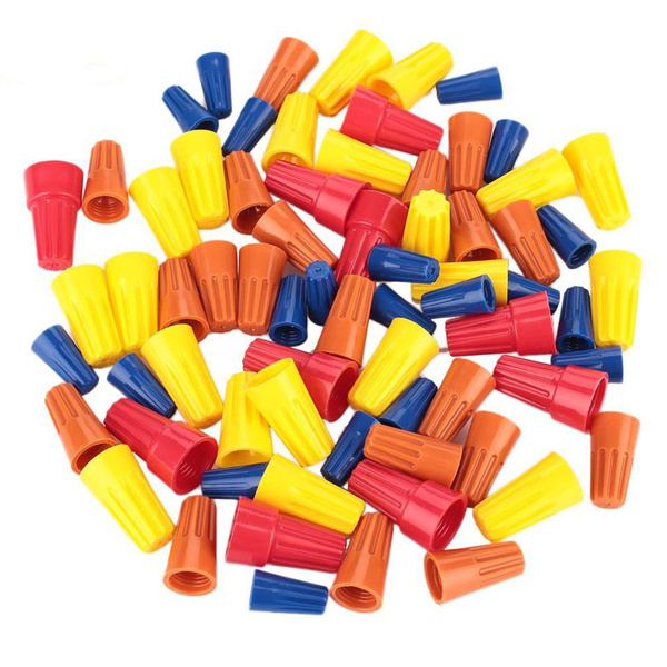 Wideskall Electrical Wire Connectors Screw-On Terminal 22-10 AWG Twist ...