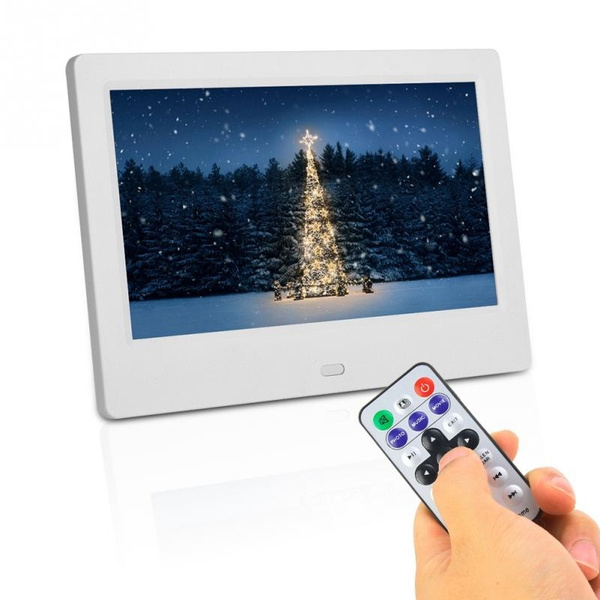 7inch HD Wide Screen Digital Photo Frame Electronic Album AC100-240V | Wish