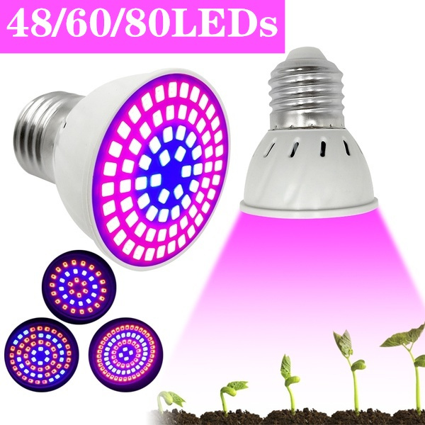 Upgrade Led Indoor Grow Bulbs E27 E14 B22 GU10 MR16 Hydroponic Flower ...