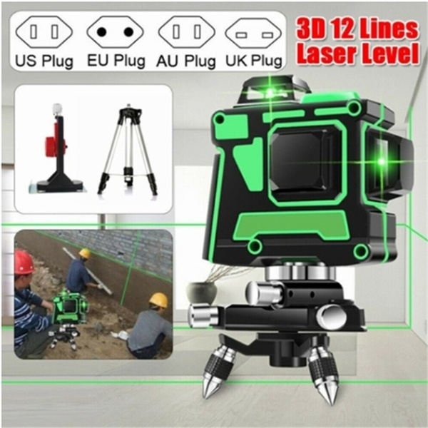 12 Lines Laser Level 3D Self-Leveling 360 Horizontal And Vertical Cross ...