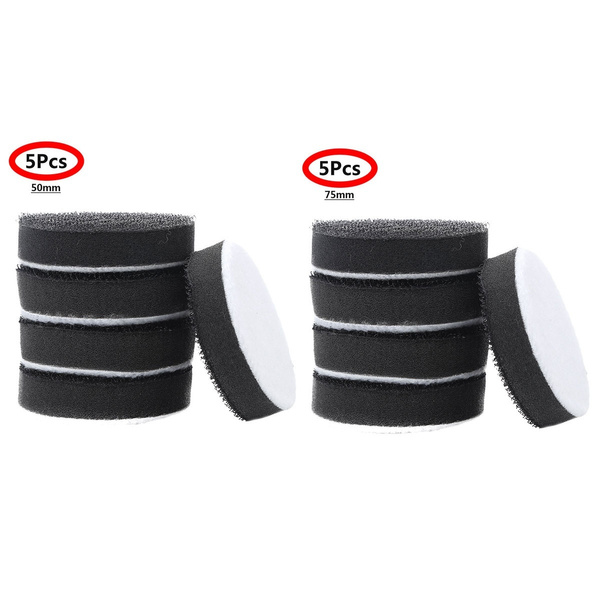5Pcs Hook & Loop High Density Sponge Interface Pad Soft Sander Backing ...