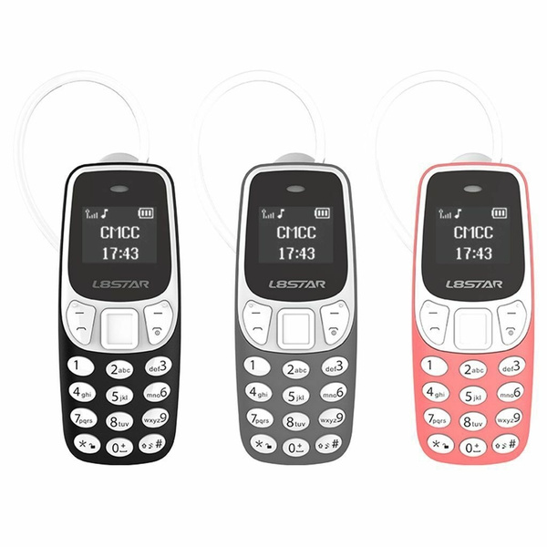 RANPOLED Hanging Ear 2 in 1 Bluetooth Mini Small GSM Mobile Phone BM90 ...